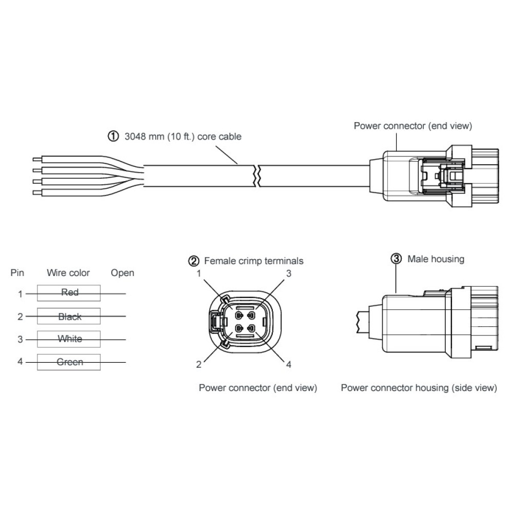 Semtech 6001103 Power Cable | Free Shipping