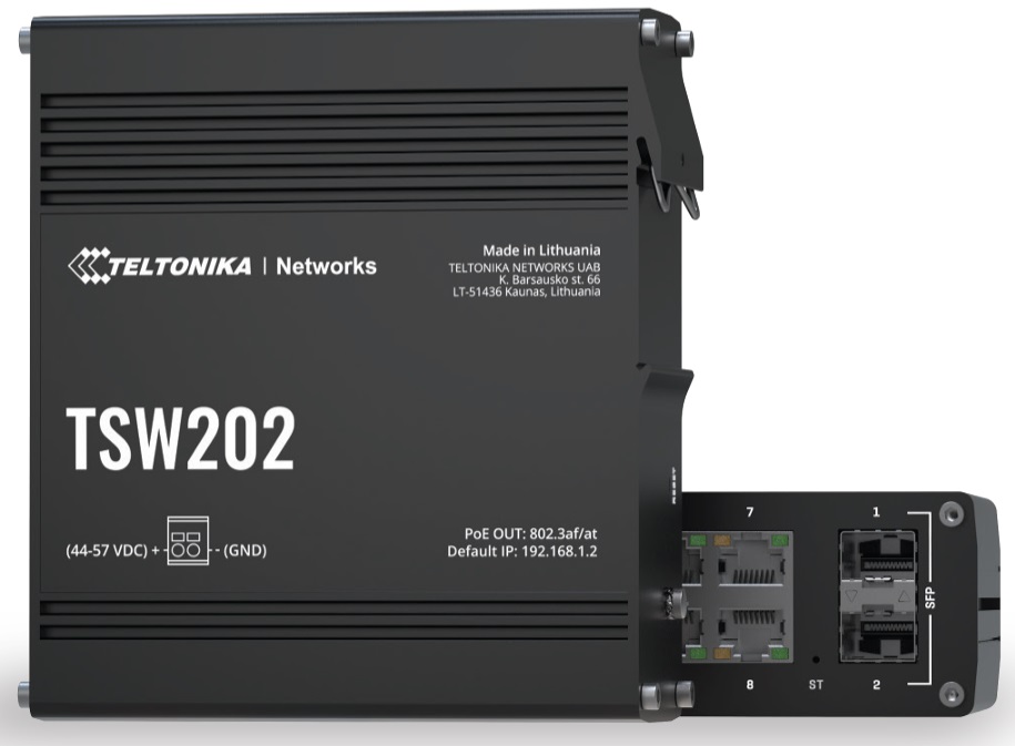 Teltonika TSW202 PoE Switch | Westward Sales
