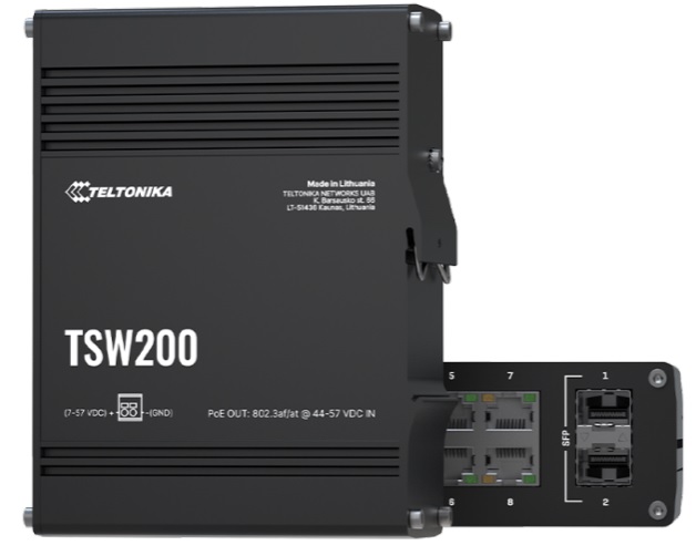 Teltonika TSW200 10-port PoE switch | Westward Sales