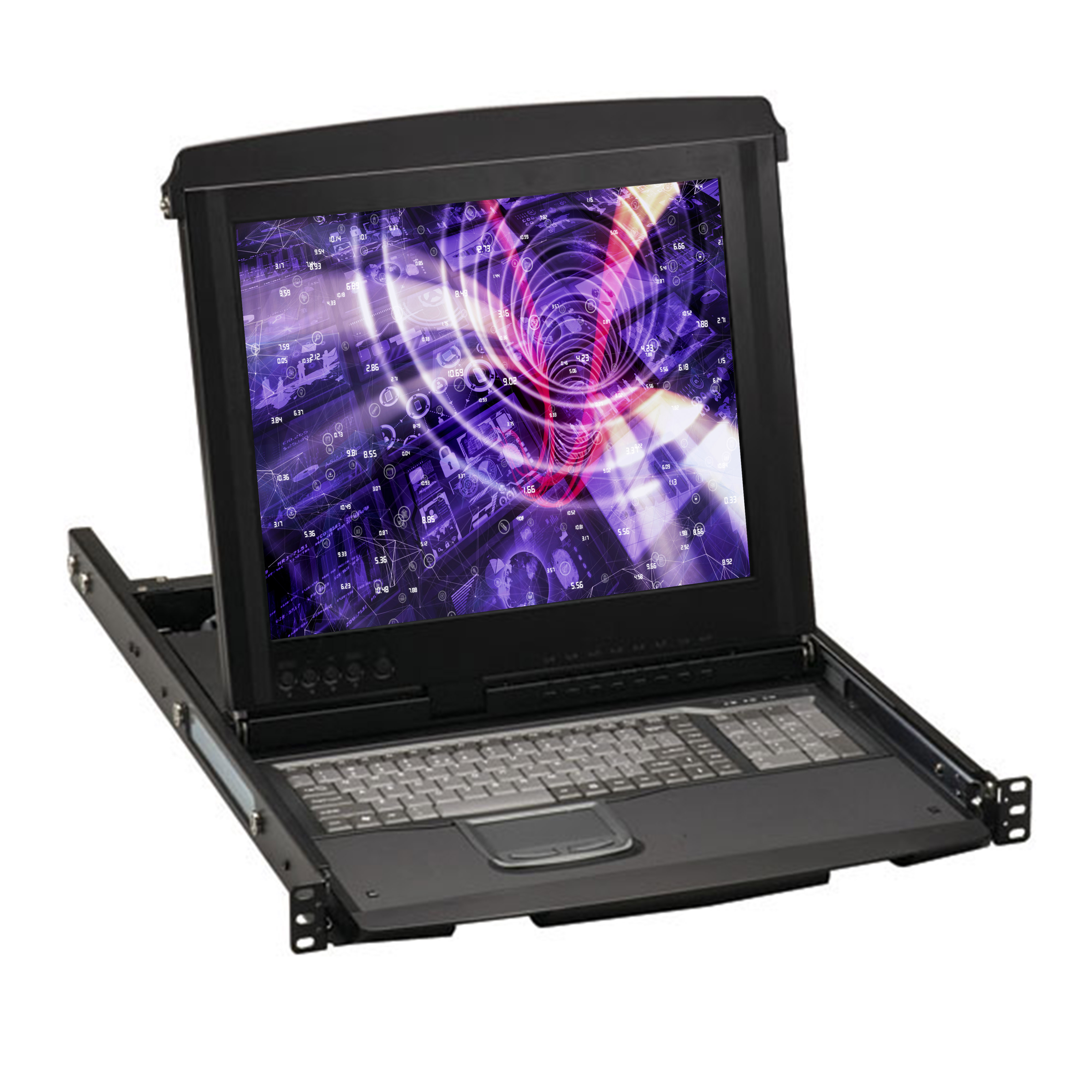 LCD Console Trays, Industrial Networking & Electronics | Ethernet ...