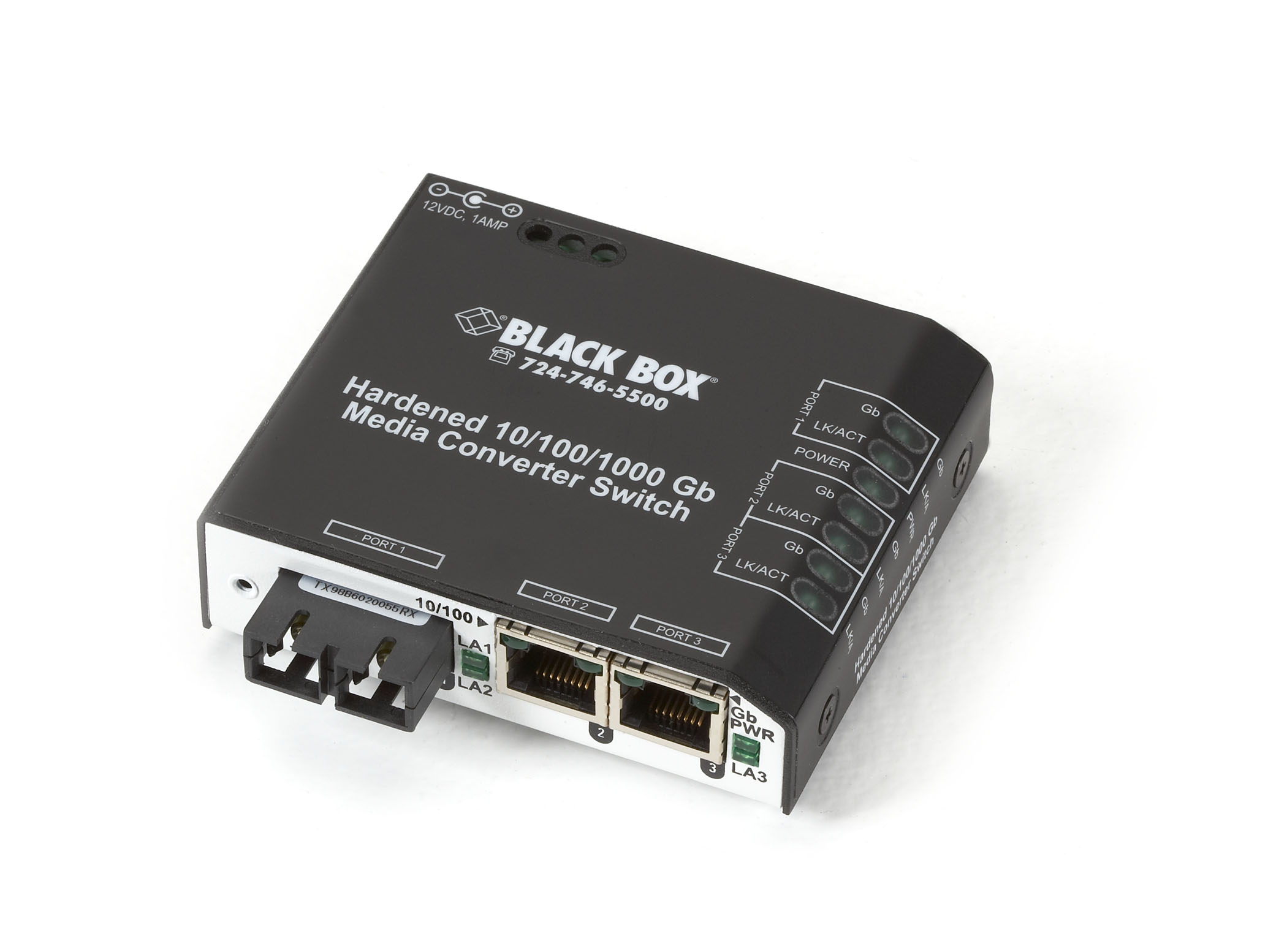 Black Box LBH2001A-H-LX Hardened Switch | Westward Sales